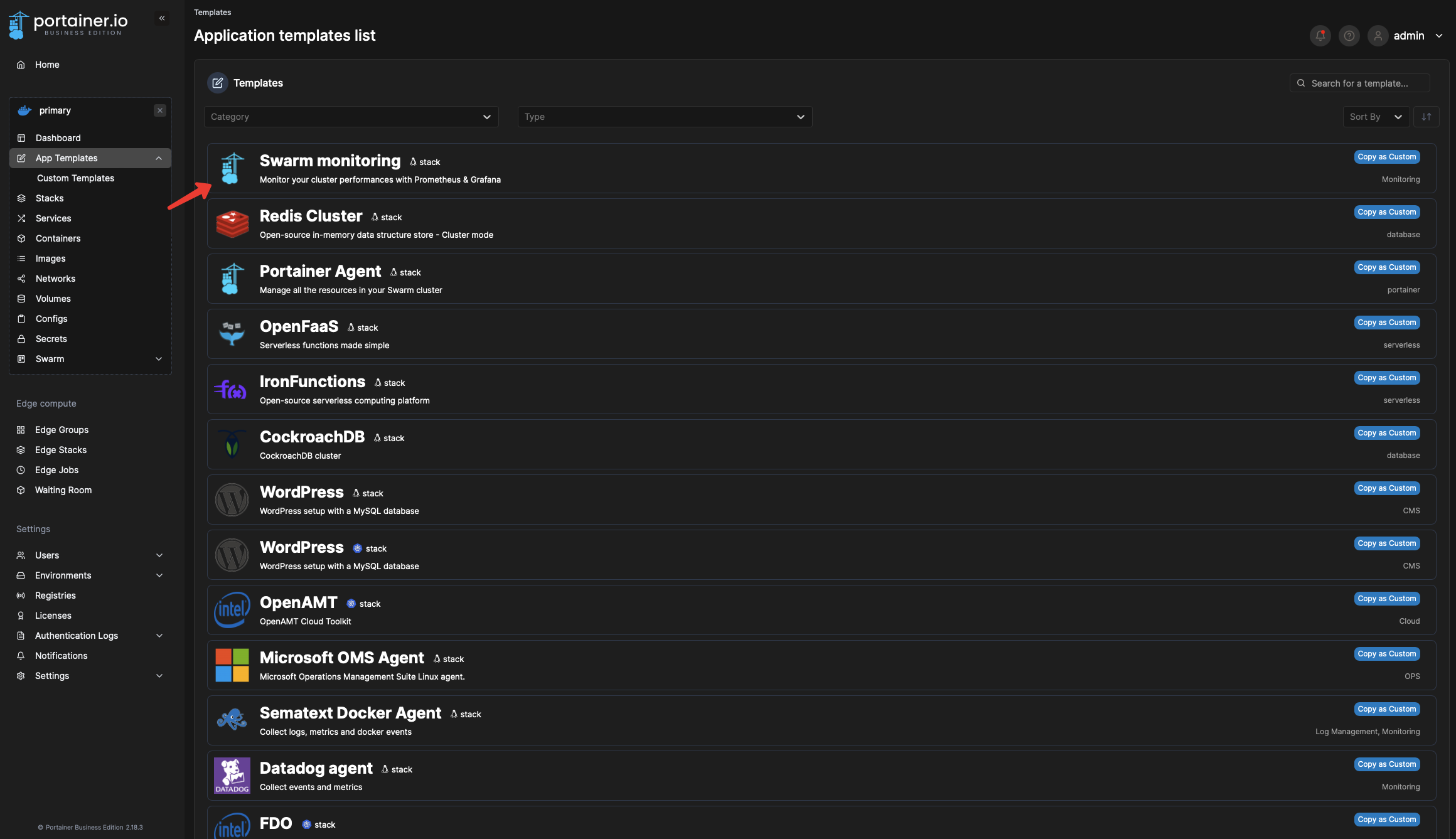 Monitoring A Swarm Cluster With Prometheus And Grafana